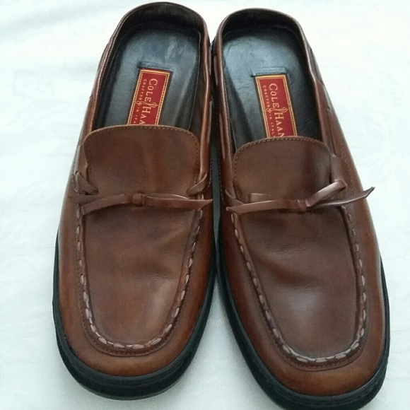 Cole Haan | Shoes | Cole Haan Crafted In Italy Leather Bow Shoes ...